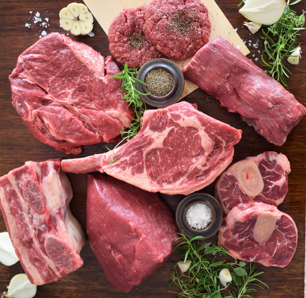 Naudan ruhon osat ja niiden käyttö – Hirvilammen luomu